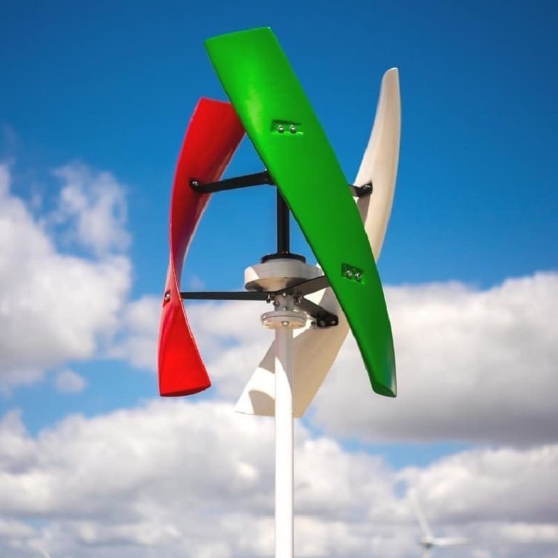Buy X-type wind turbine RX-XV1000 1 kW vertical — Prom-nasos.pro