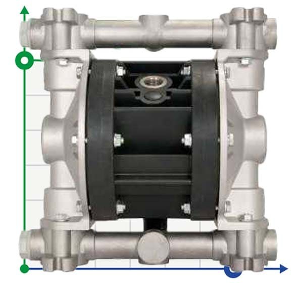 Buy Pneumatic diaphragm pump BOXER 50 ALUMINIUM IB50-ALHTTLT-- — Prom ...